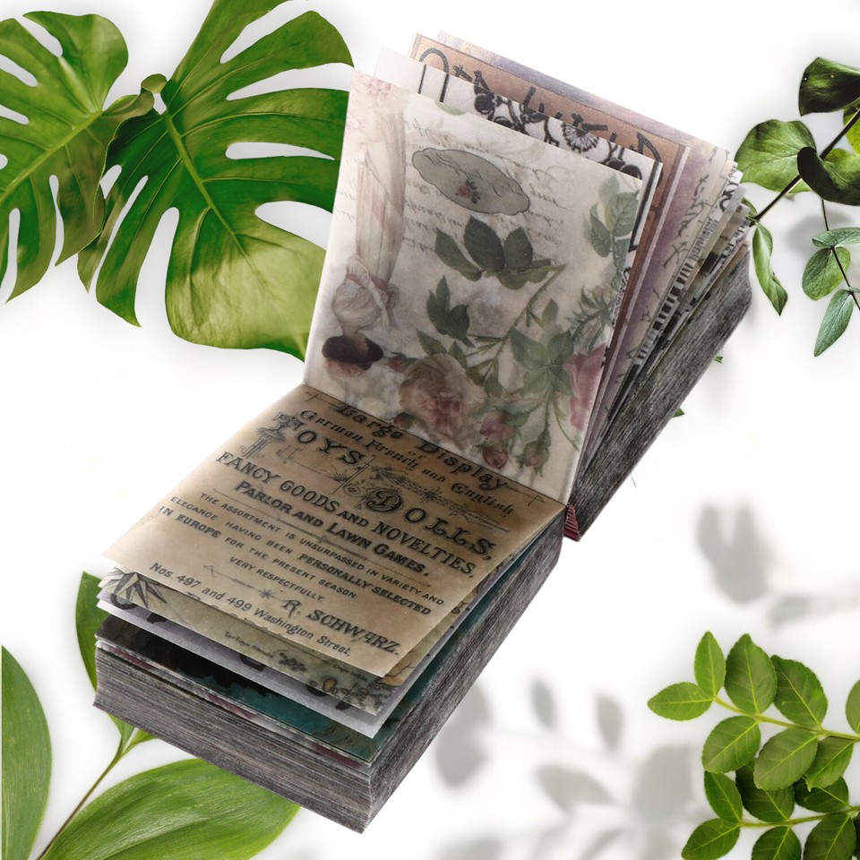 Vintage Artisan Paper Collection - 365 Sheets for Scrapbooking ...