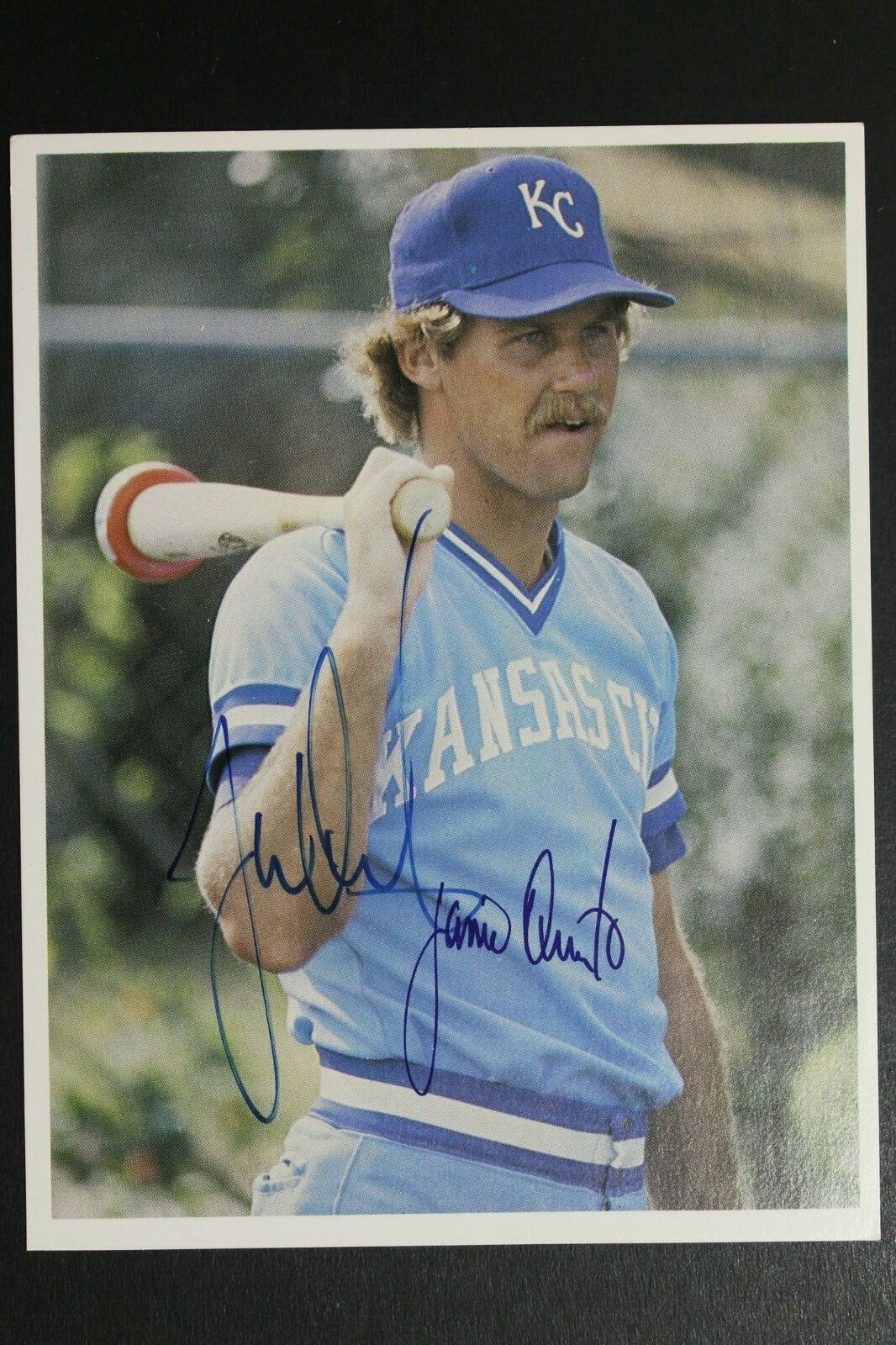 Jamie Quirk 1975-76 Kansas City Royals Signed Autographed 4x6 Photo | eBay