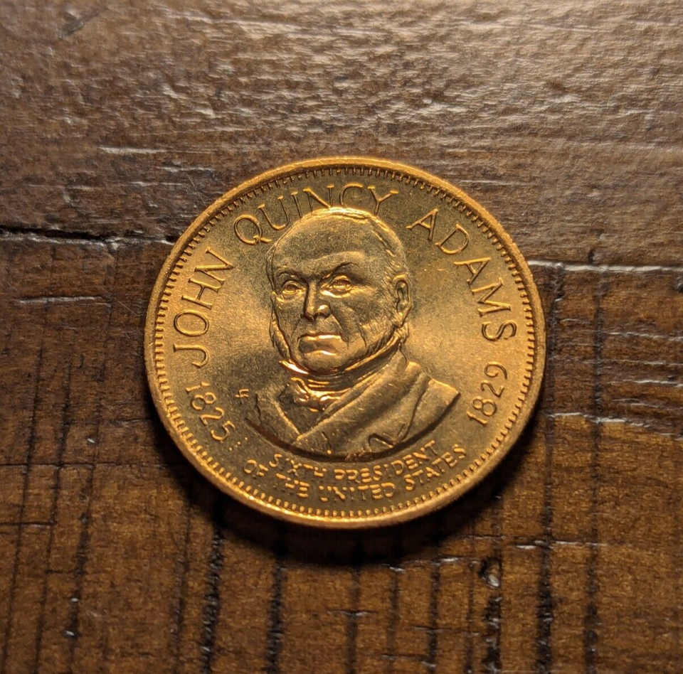 1825-1829 John Quincy Adams 6th President Commemorative Token | eBay