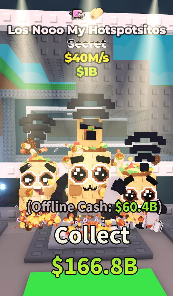 Steal a brain rot los nooo my hotspotios ☠️45m/s neon cat 🌈 mut/taco ...