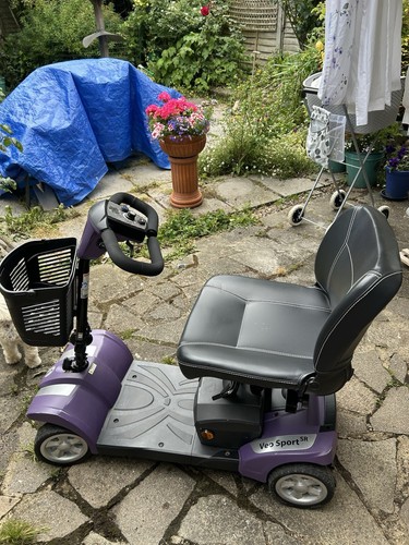 Rascal VEO Sport SR 4mph Class 2 Pavement Mobility Scooter Neon Blue ...