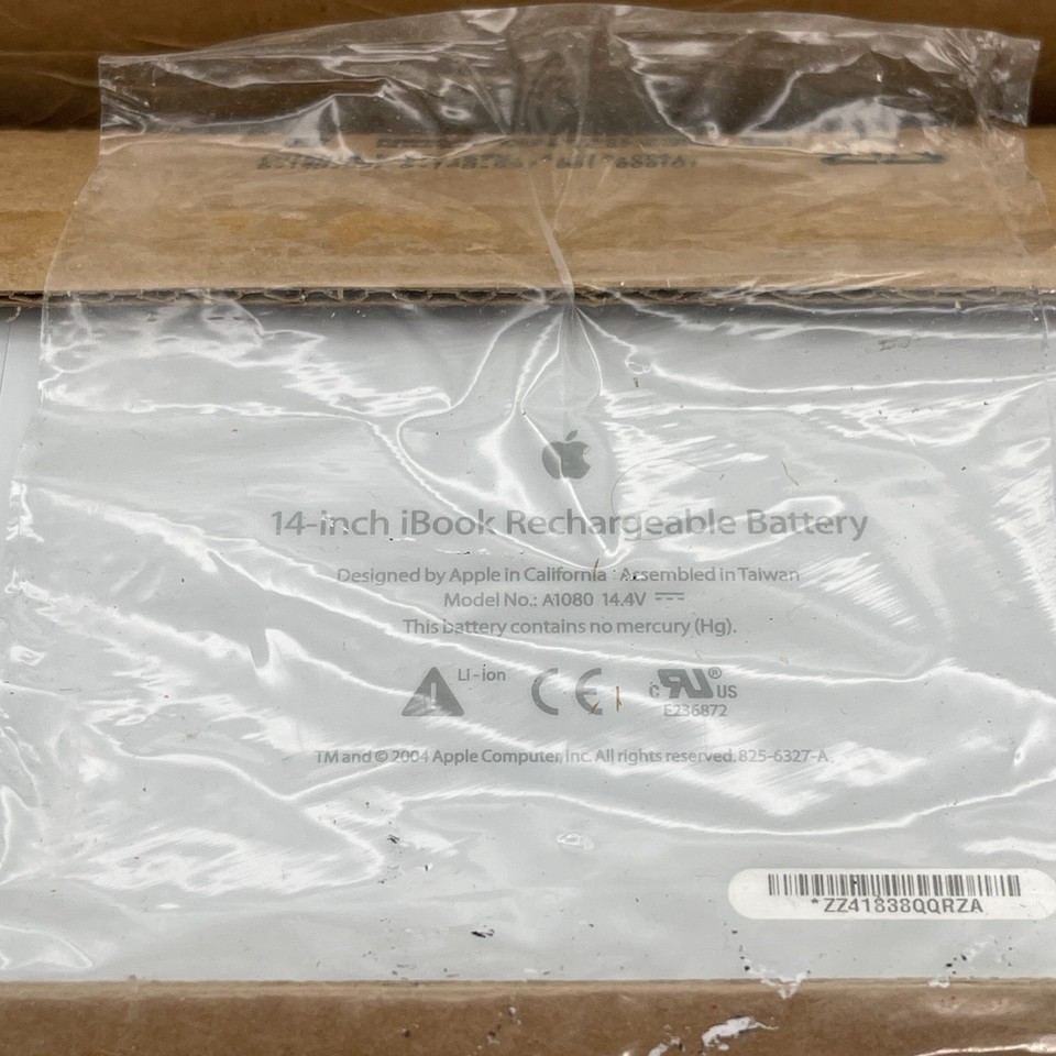 OEM Apple iBook 14-inch Model: A1080 14.4V Rechargeable Battery | eBay