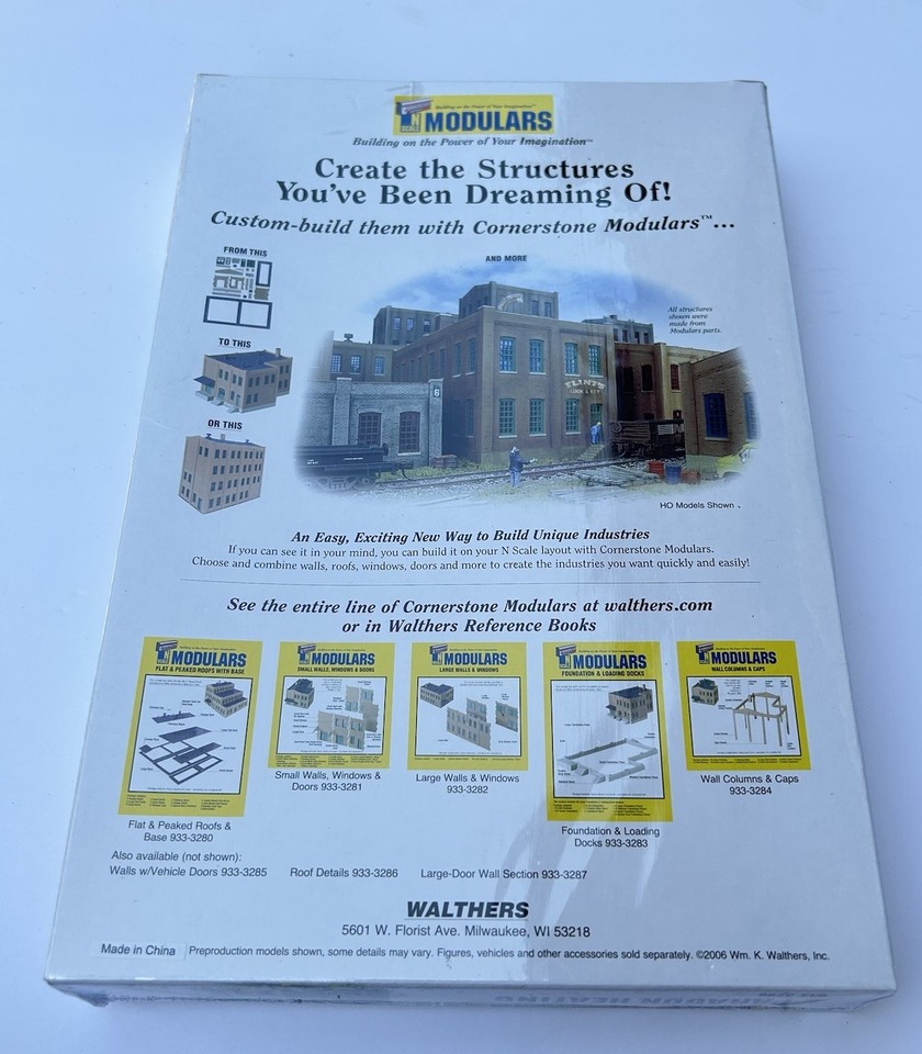 Walthers Cornerstone Modulars N Scale Paragon Heating Kit 933-3296 ...