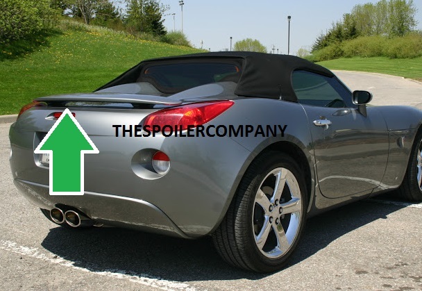 Spoiler For Pontiac Solstice 2006-2010 Custom 2 Post Wing Unpainted ...