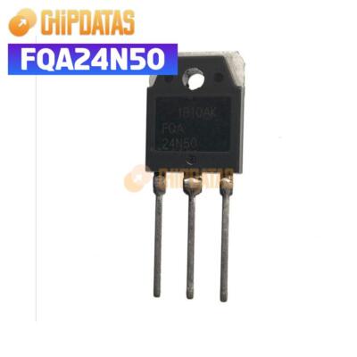 2PCS New FQA24N50 24N50 MOSFET QFET 500V 24A 0.2 OHM FSC TO-3P | eBay