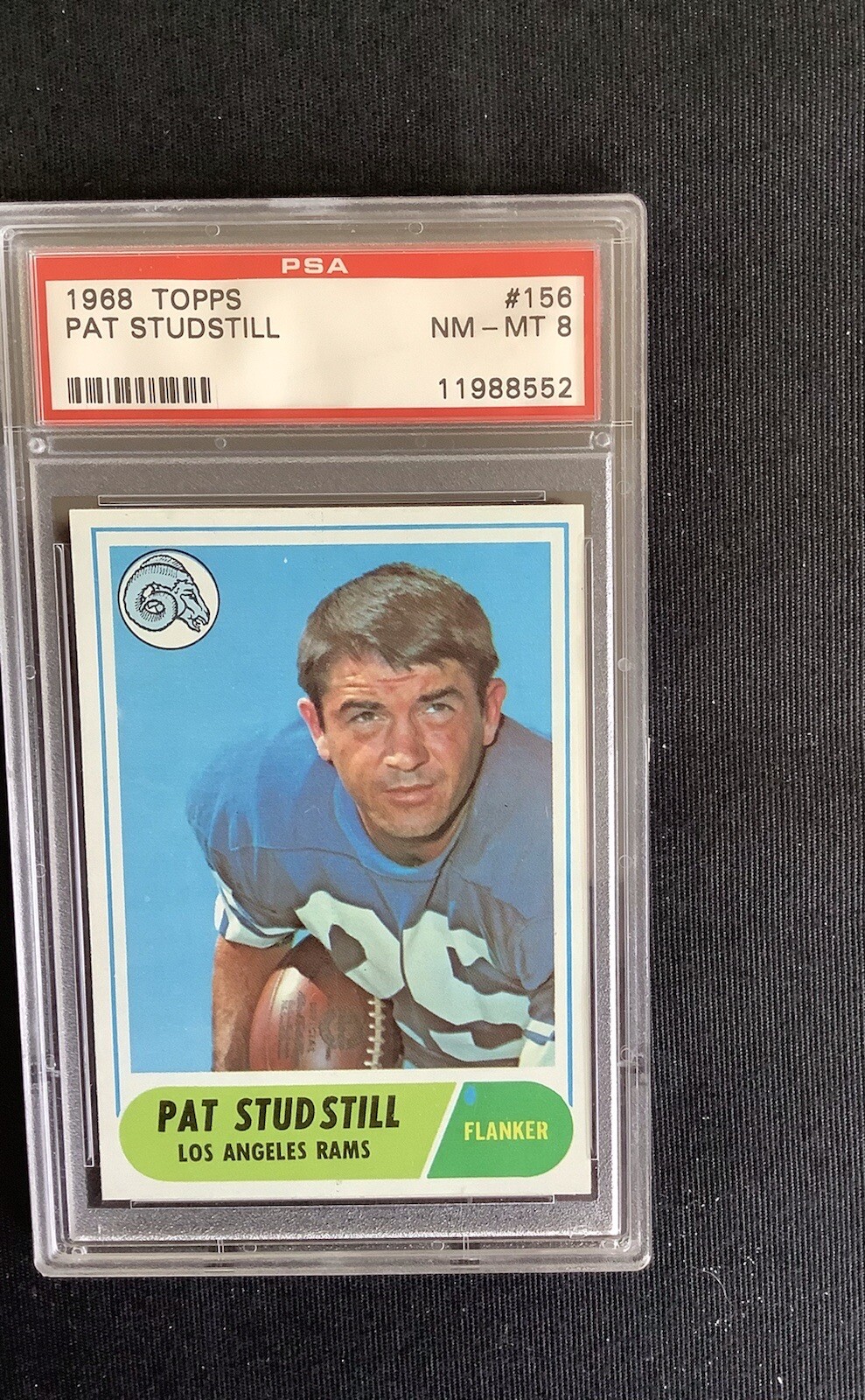 1968 Topps - Wearing Detroit Lions Jersey #156 Pat Studstill for sale ...