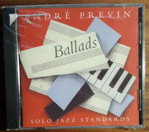 Andre Previn Ballads Solo Jazz Standards Ramone CD Angel New Sealed ...