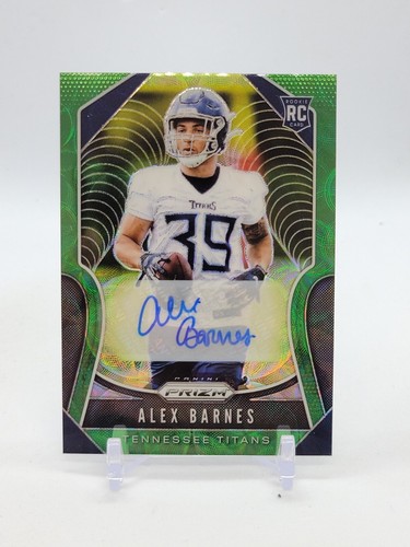 2019 Panini Prizm - Rookies Green Scope Prizm Autographs #377 Alex ...