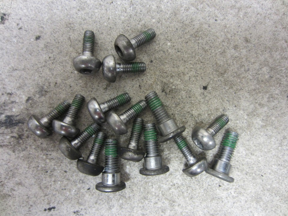 01-06 HONDA CBR600F4I CBR600 CBR F4I OEM FRONT BRAKE ROTOR BOLTS DISC ...