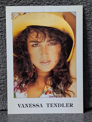 VANESSA TENDLER - RARE 1990 MODELING COMP ZED Z-CARD | eBay