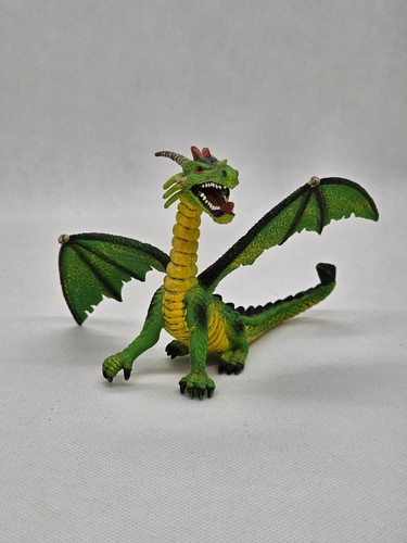 Dragon vert ailé, Monde fantastique, Bullyland, 12 cm | eBay