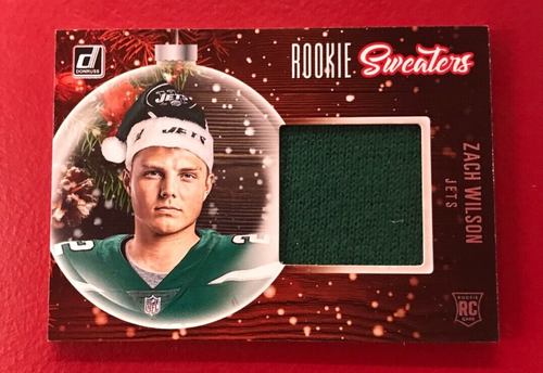 2021 Panini Donruss Zach Willson Rookie Holiday Sweaters #RS-ZWI NY ...