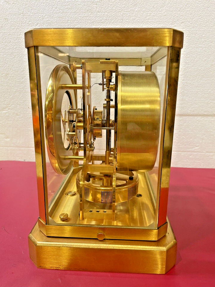 CLREAND SERVICED 1940 LECOULTRE*ATMOS II BRASS*CLOCK #24,000 WORKING ...