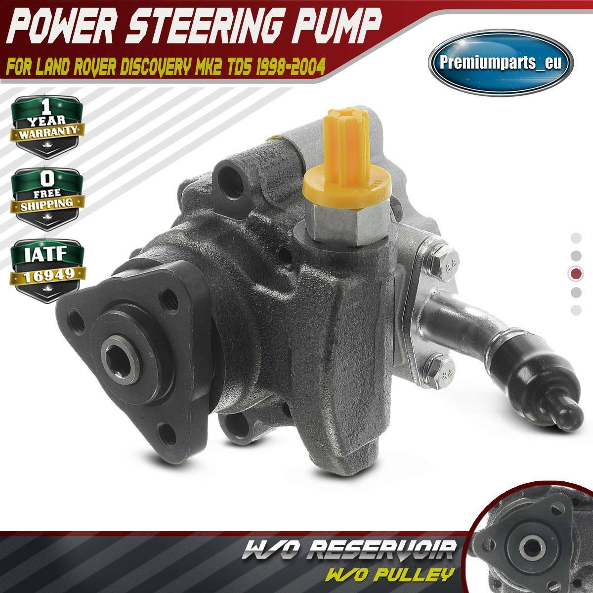 Discovery Ii Power Steering Pump