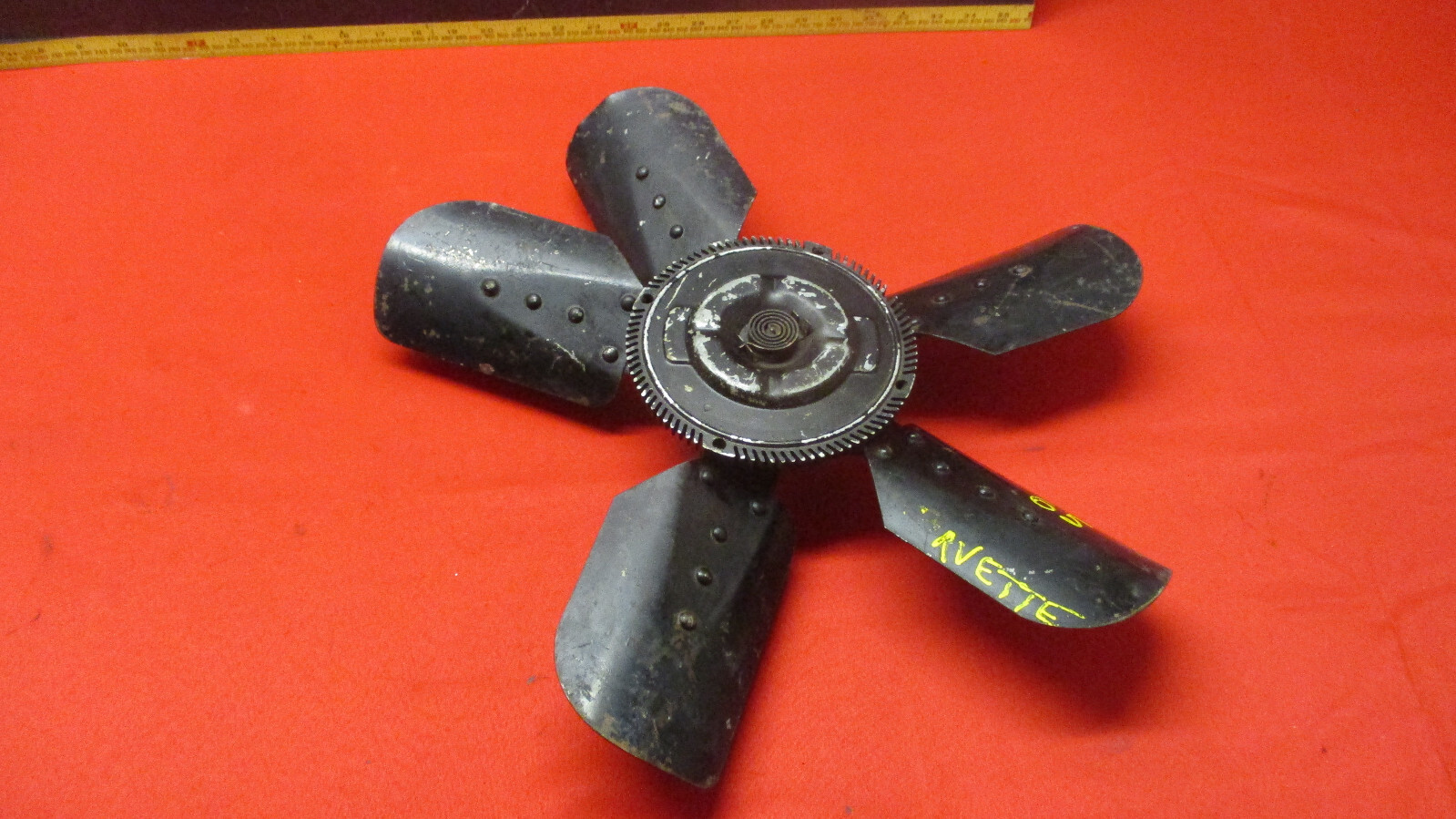 1963-1967 CORVETTE COOLING FAN 5 BLADE WITH CLUTCH | eBay