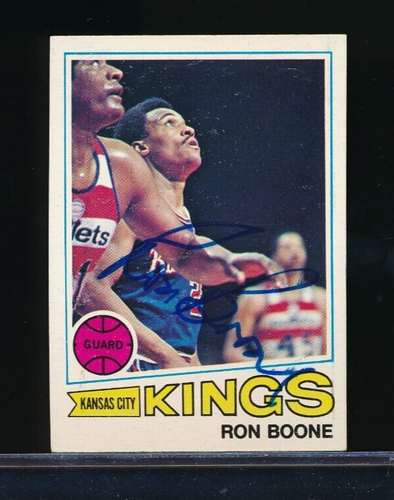 1977 Topps #119 Ron Boone signed auto autograph centered swsw6 | eBay