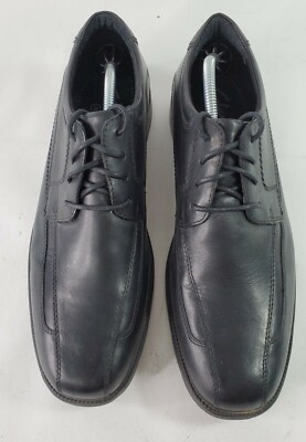 Clarks XTR Lite Men Size 12 M Black Leather Oxford Lace Up Shoes | eBay