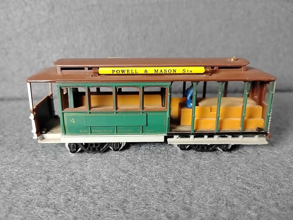 San Francisco Trolley Cable Car Railway #4 Powell & Mason Streets | eBay