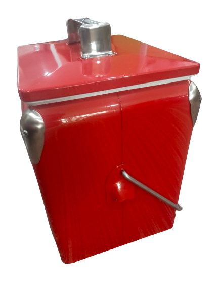 Coca Cola Icebox Cooler Chest Bottle Opener 13L 18 Can Capacity Picnic ...