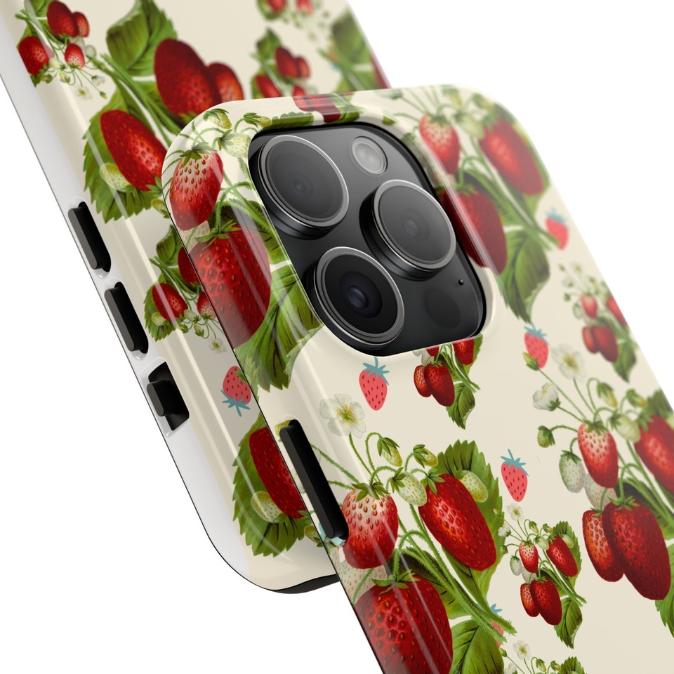 Cute Strawberry Phone Case, Summer Phone Case, Fruit Phone Case, Mom ...