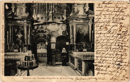 CPA AK Altotting Inneres der Gnadenkapelle GERMANY (1400928) | eBay.de