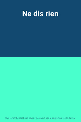 Ne dis rien de Unknown | eBay