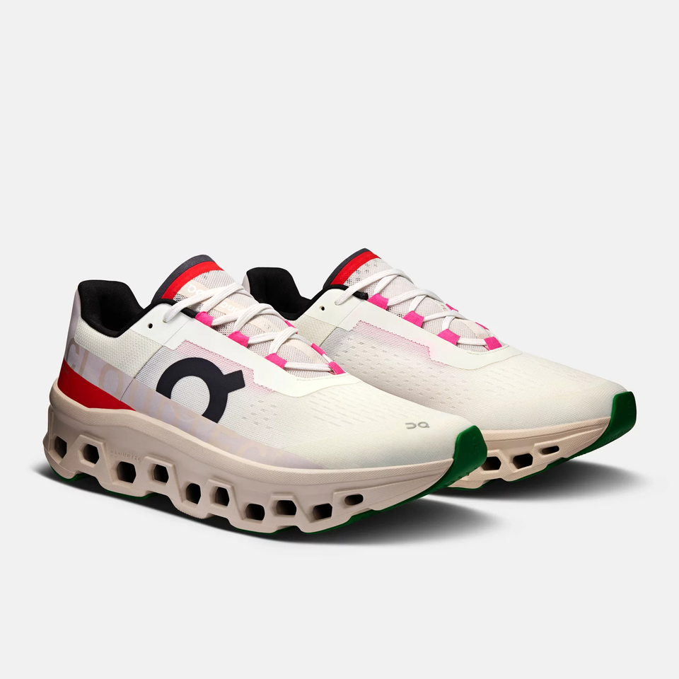 On Running Cloudmonster Ivory Pearl 61.97655 Mens Running Sneakers New ...