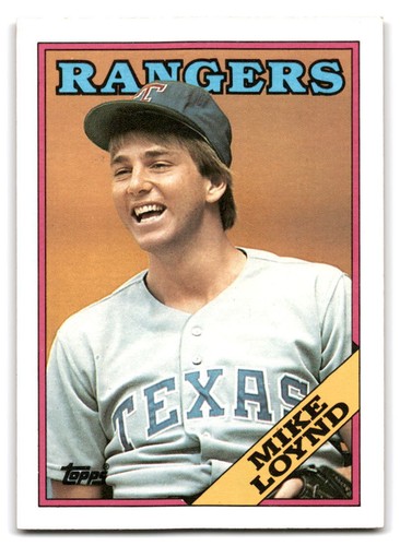 Mike Loynd 1988 Topps #319 Texas Rangers BASEBALL | eBay