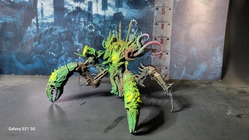 for warhammer 40k death guard Chaos painted miniatures Defiler | eBay