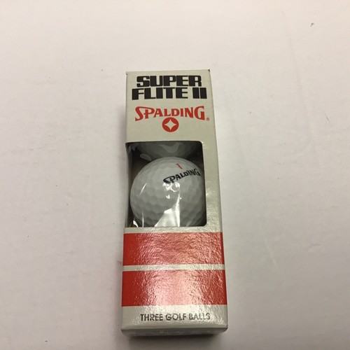 VINTAGE SPALDING SUPER FLITE 2 3 Pack NEW OLD STOCK | eBay