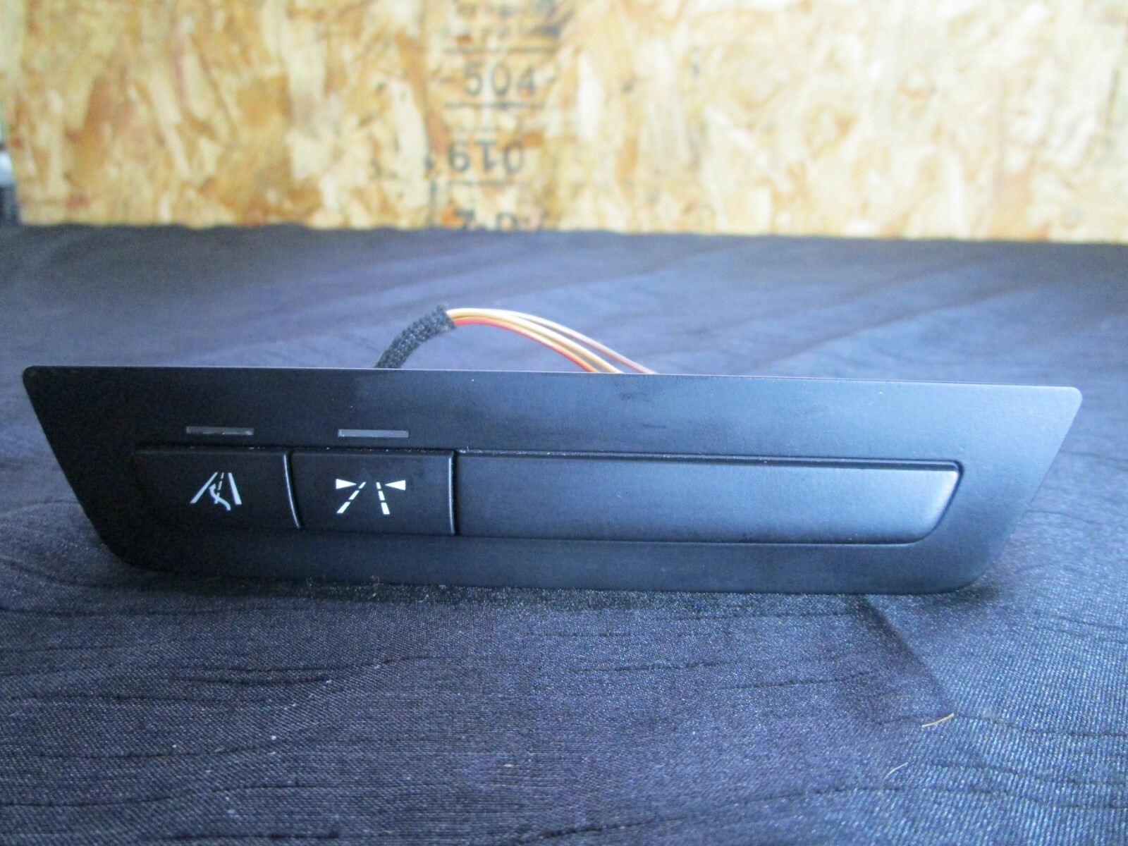 Left Side Lane Change Departure Assist Switch Panel Unit OEM BMW F01 ...