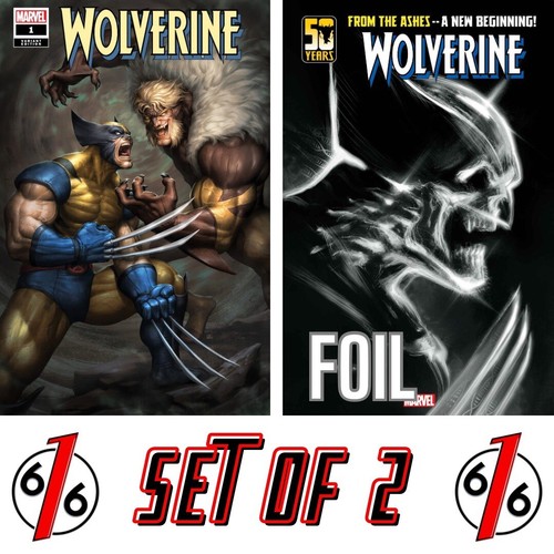 🔥 WOLVERINE #1 KUNKKA LIM 616 & GLEASON FOIL Variant Set LTD 3000 | eBay