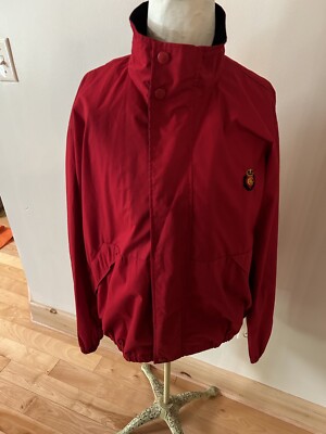 Chaps Ralph Lauren Men’s Full Zip Lightweight Sailing Jacket Size Large ...