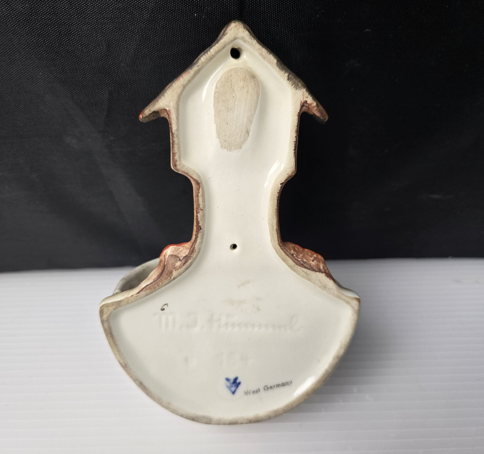 Goebel Hummel Wall Pocket Holy Water Fountain Praying Girl #164 Full ...