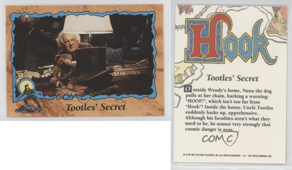 1991 Topps Hook Tootles' Secret #9 ut4 | eBay