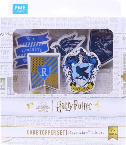 Harry Potter - Set de 15 toppers Ravenclaw - PME Cake | eBay