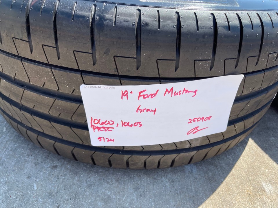 19" Ford Mustang GT Track Pack OEM 10600 10603 wheels rims 2025 2026 ...