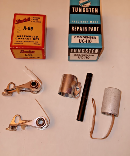 DUAL POINTS & CONDENSER 51 52 53 54 55 8 CYL CHRYSLER DODGE PLYMOUTH ...