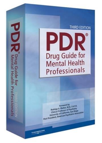 PDR Drug Guide for Mental Health Professionals, 3rd Edition - Paperback ...