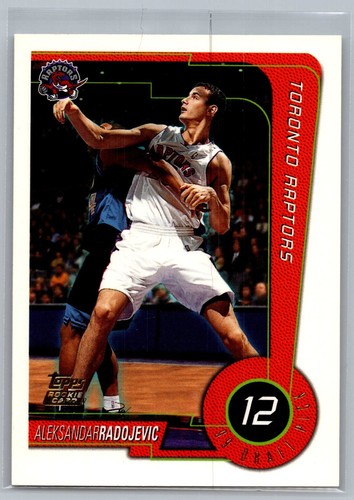 Aleksandar Radojevic 1999-00 Topps Rookie #235 RC Toronto Raptors | eBay