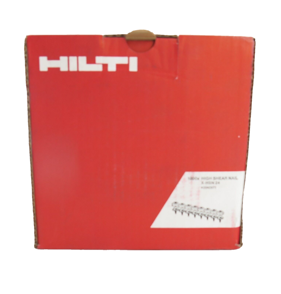 HILTI X-HSN 24 High Shear Nail DX9 Powder Actuated Metal Deck Fasteners ...