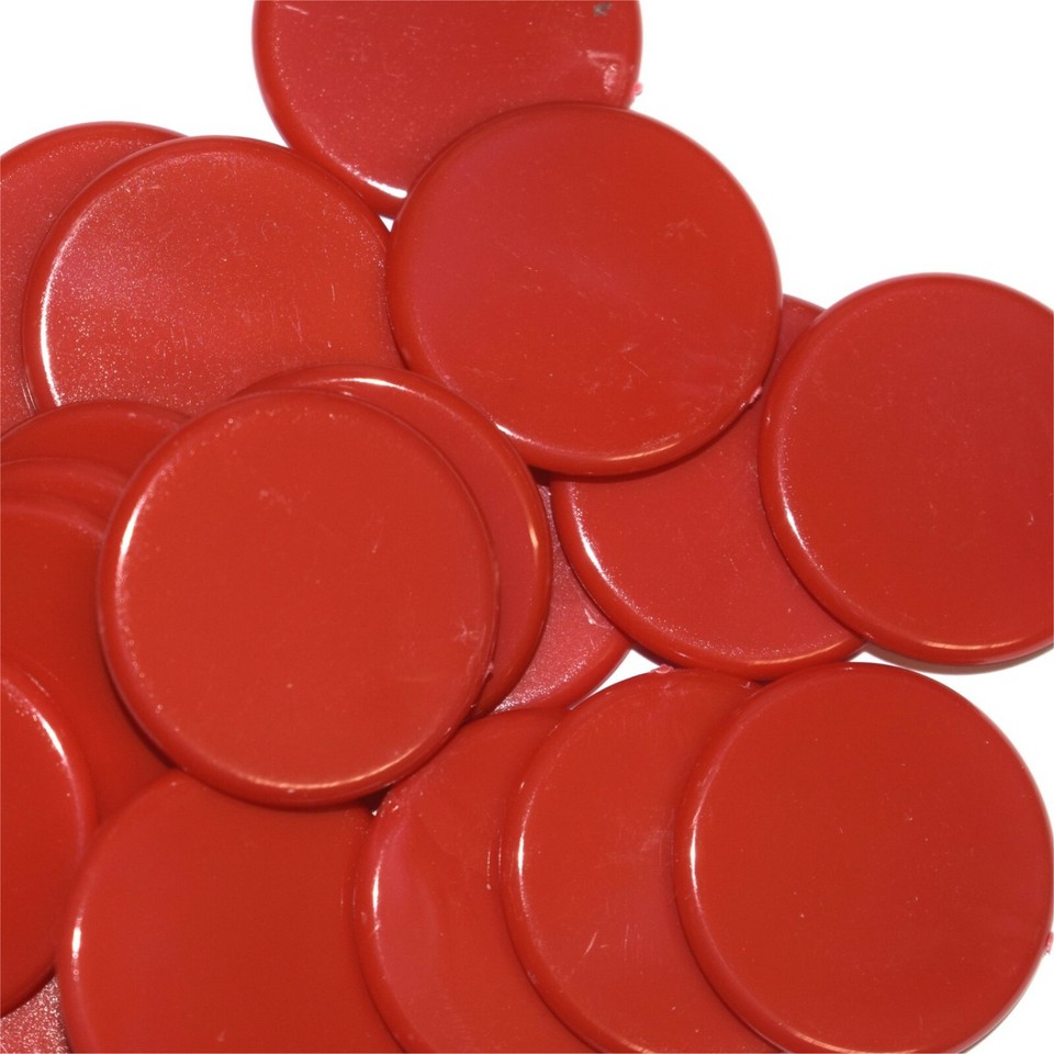 Plastic Counters - Games Pieces 30mm - Qty 25 | eBay UK