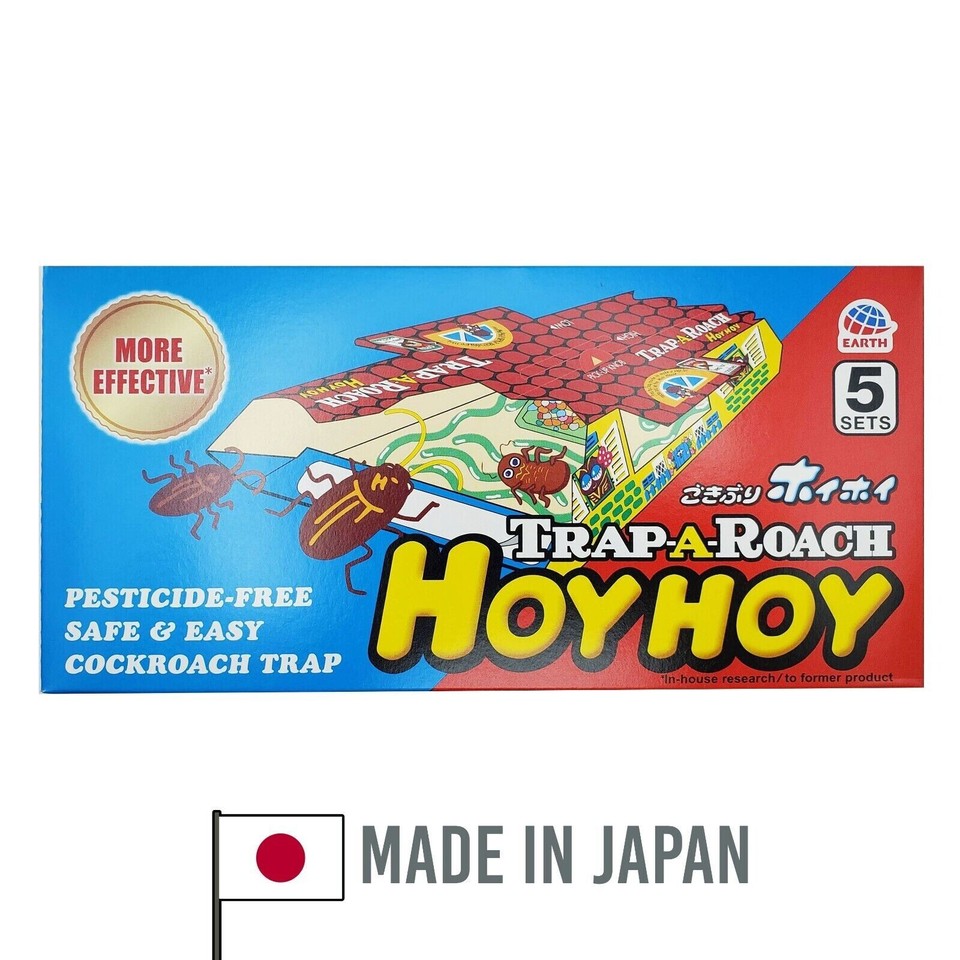 JAPANESE HOY HOY Cockroach Pest Control Kitchen Sticky Bait Glue Trap ...