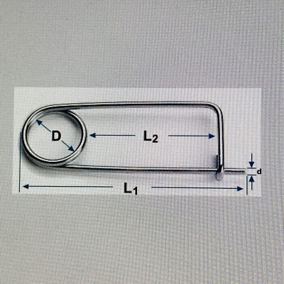 Race Safety wire Motorcycle Bike Clips Heavy Duty 2.75 - 8.25 Inch Buy ...