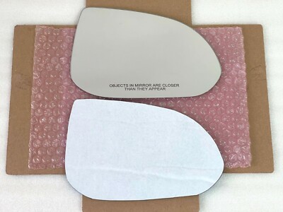 MIRROR GLASS for 2017-20 GENESIS G80 G90 + Full Adhesive Passenger Side ...