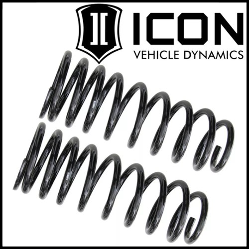 ICON 3" Lift Rear Dual Rate Coil Springs PAIR fit 1991-1997 Toyota Land ...