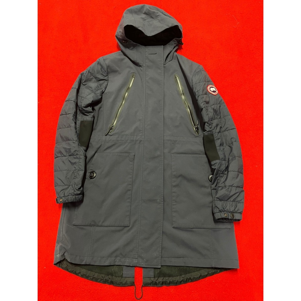 Canada Goose Arctic Program Parka Jacket Navy Blue Womens Size L | eBay.de