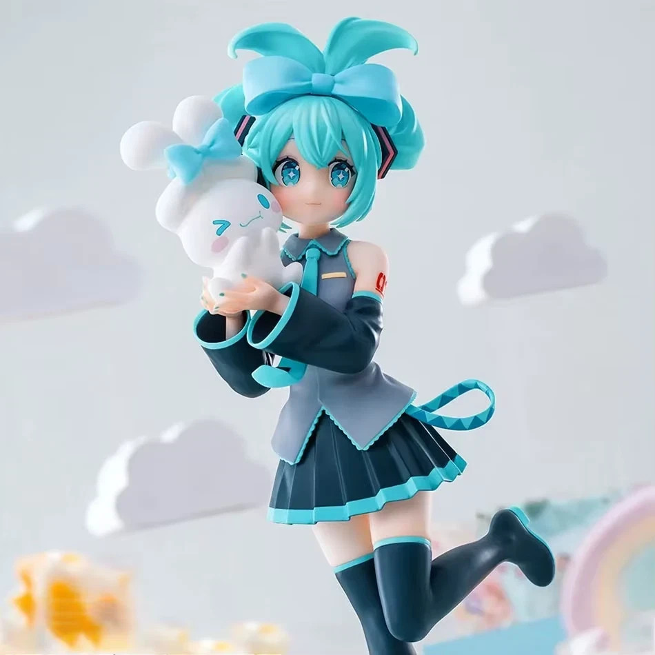 Hatsune Miku x Cinnamoroll Project DIVA Vocaloid Kawaii Figure PVC 7 ...