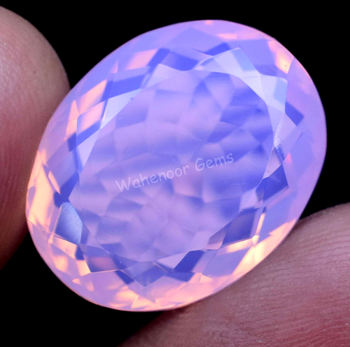 Natural Pink Opal 21.10 Ct Oval Welo Australian Unheated Gemstone ...