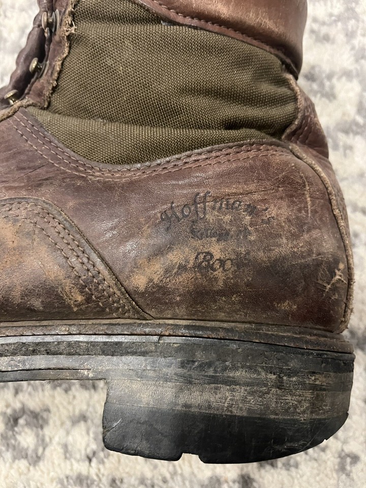 Hoffman Composite Toe Lineman Hiker Boots 12 D Style 19600 USA Made | eBay